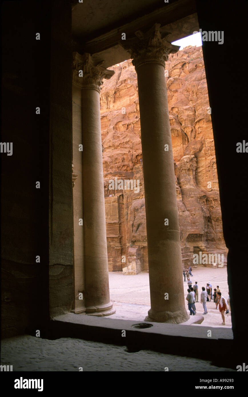 Interior treasury petra hi-res stock photography and images - Alamy
