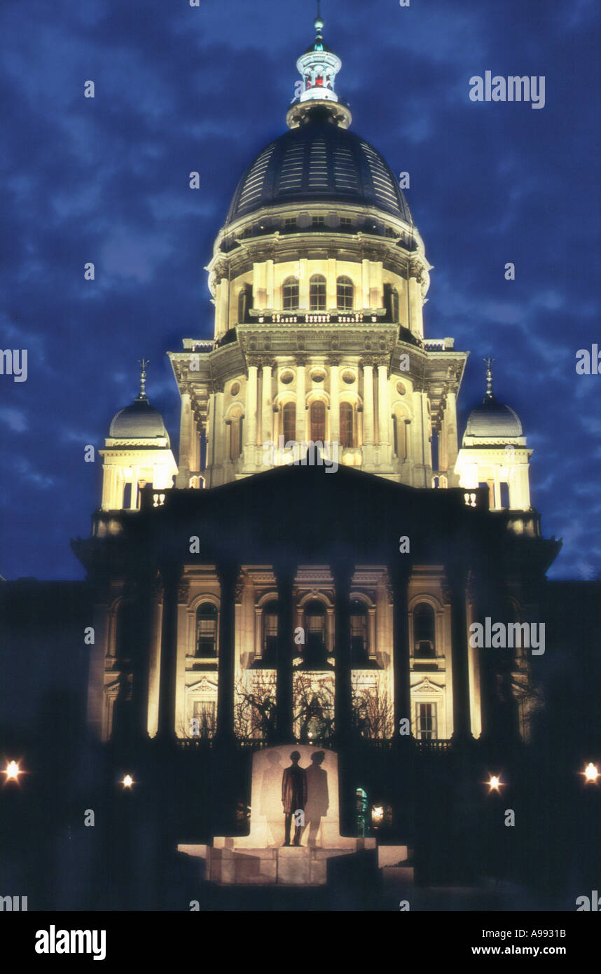 Lincoln statue springfield illinois hi-res stock photography and images ...