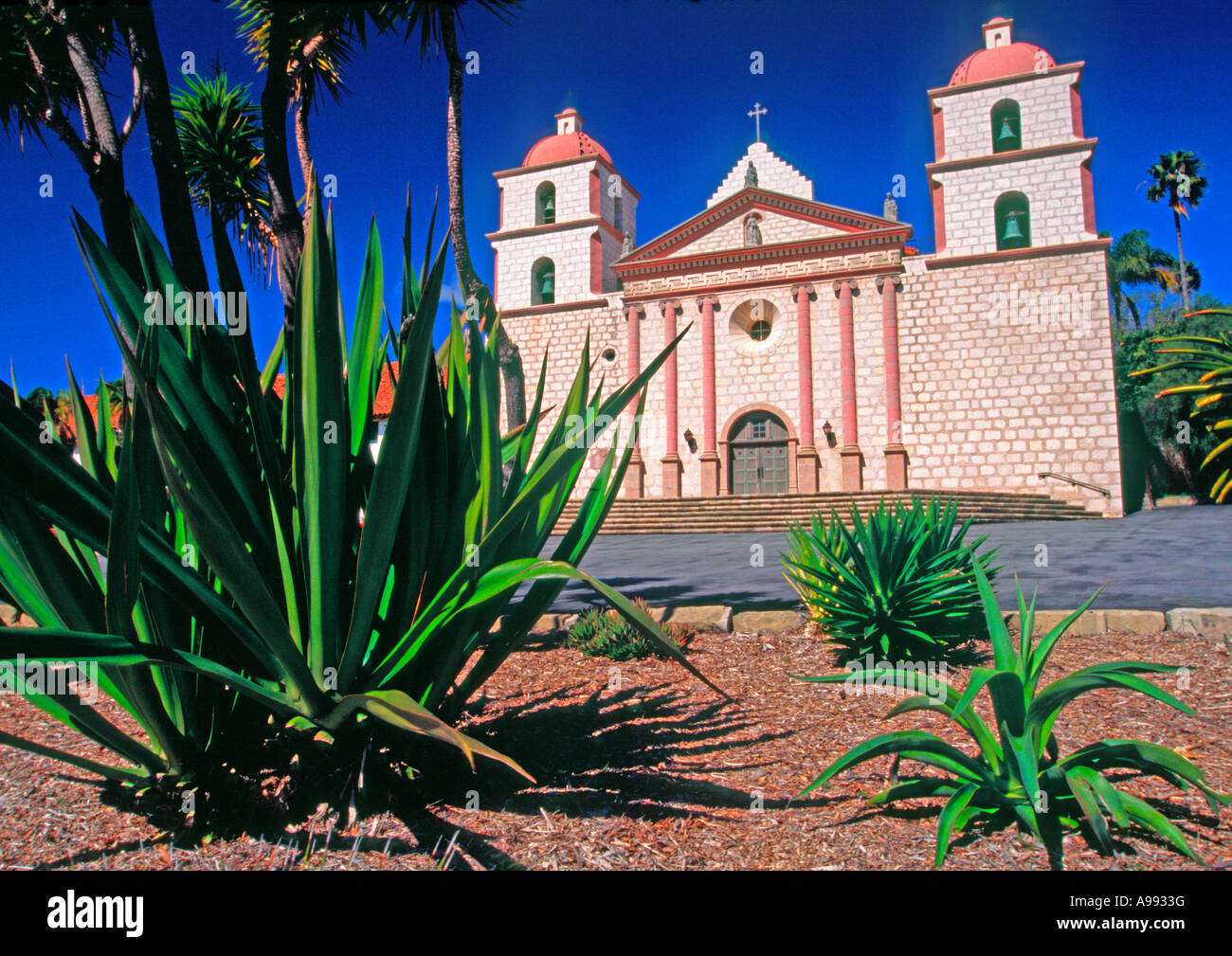 Mission Santa Barbara mission, California, USA Stock Photo - Alamy