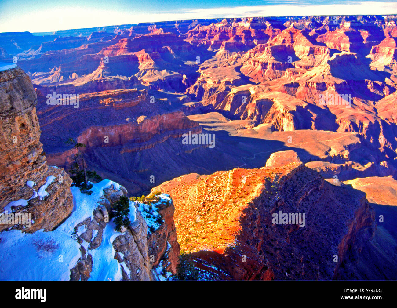 Grand canyon yaki point sunrise hi-res stock photography and images - Alamy