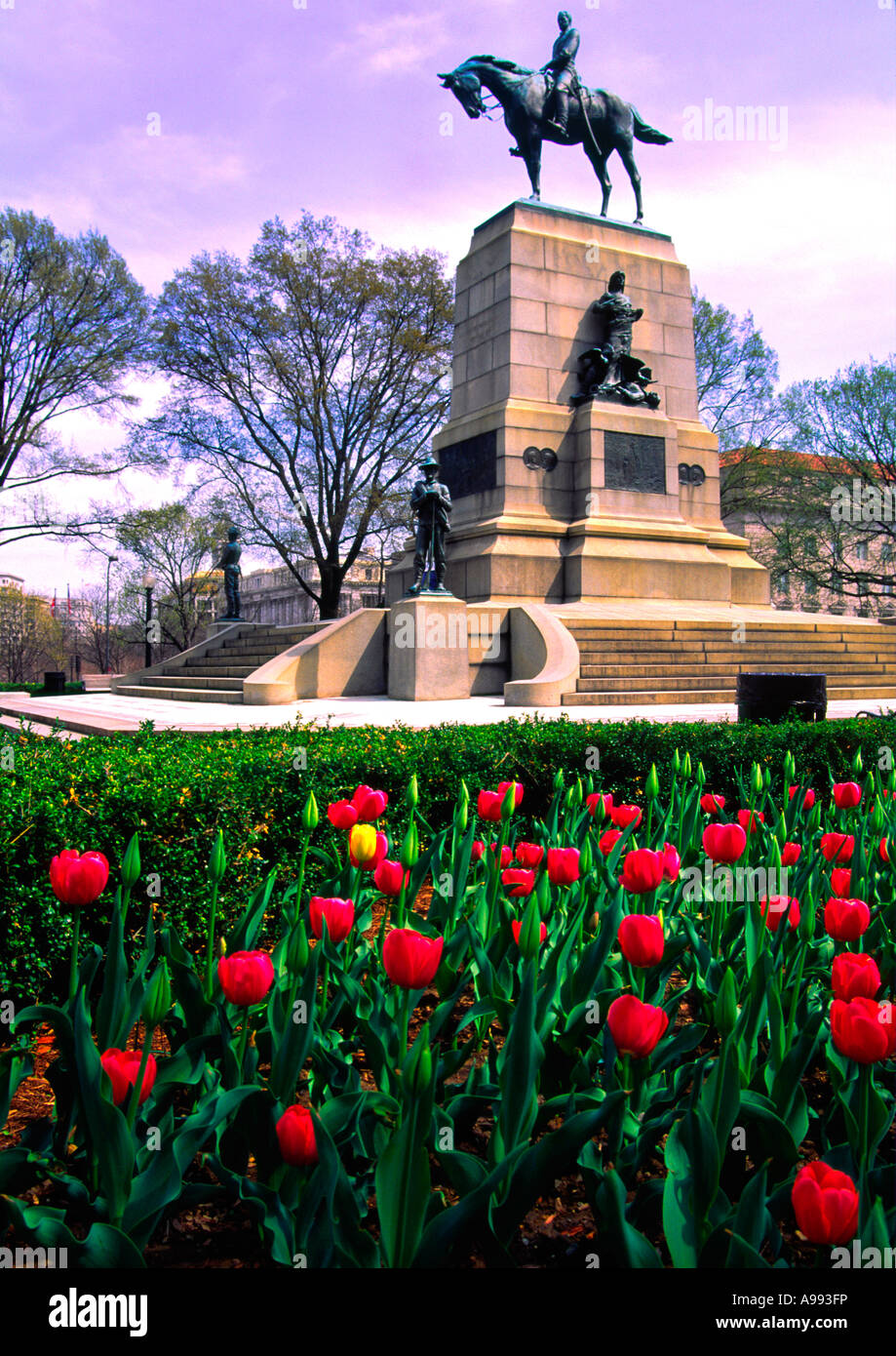 Usa sherman statue washington hi-res stock photography and images - Alamy