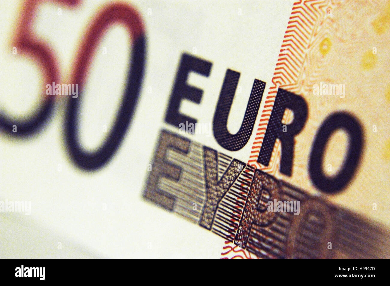 Euro banknote Stock Photo - Alamy