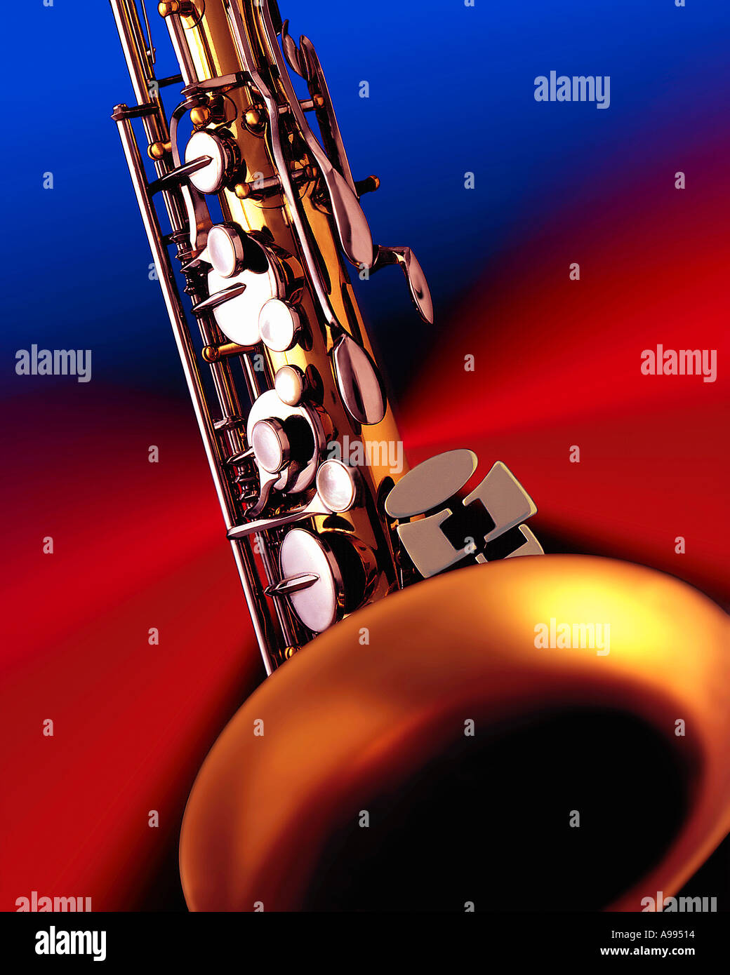 Saxophone saxophones hi-res stock photography and images - Alamy