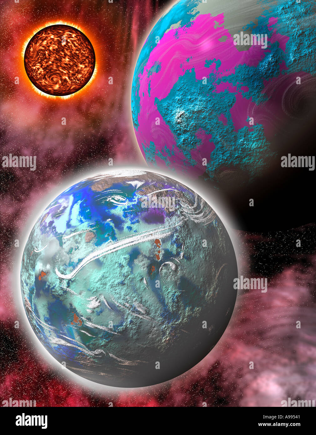 The spheres of heaven hi-res stock photography and images - Alamy