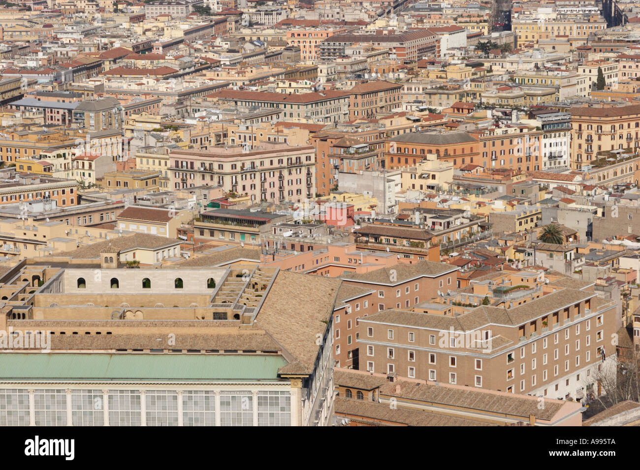 City overview Roof tops Rome Italy Stock Photo - Alamy