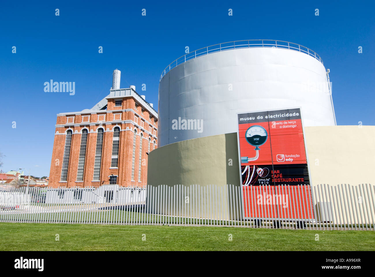 The Electricity Museum or Museu da Electricidade in Belem Portugal ...