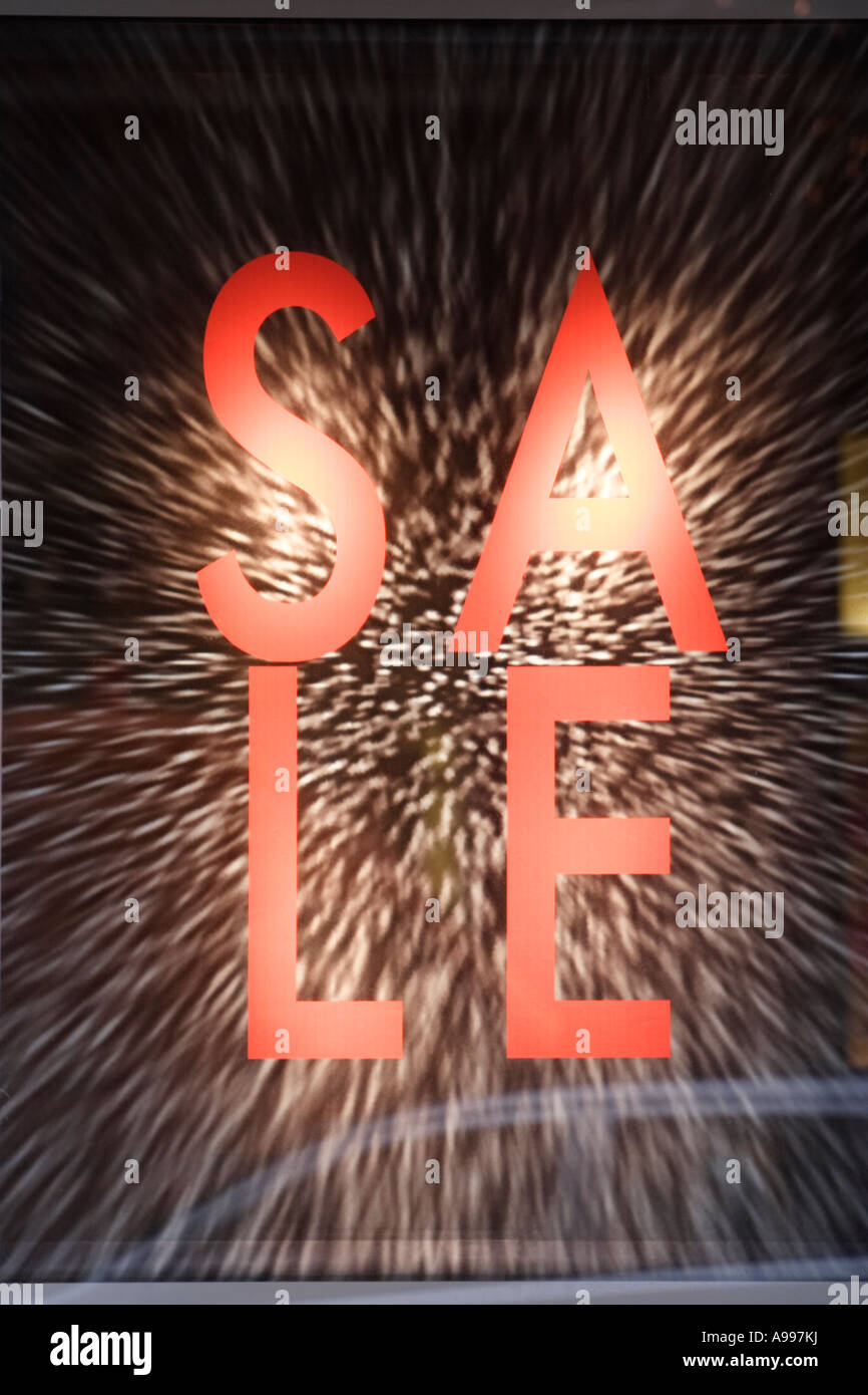 Shop sale sign Stock Photo - Alamy
