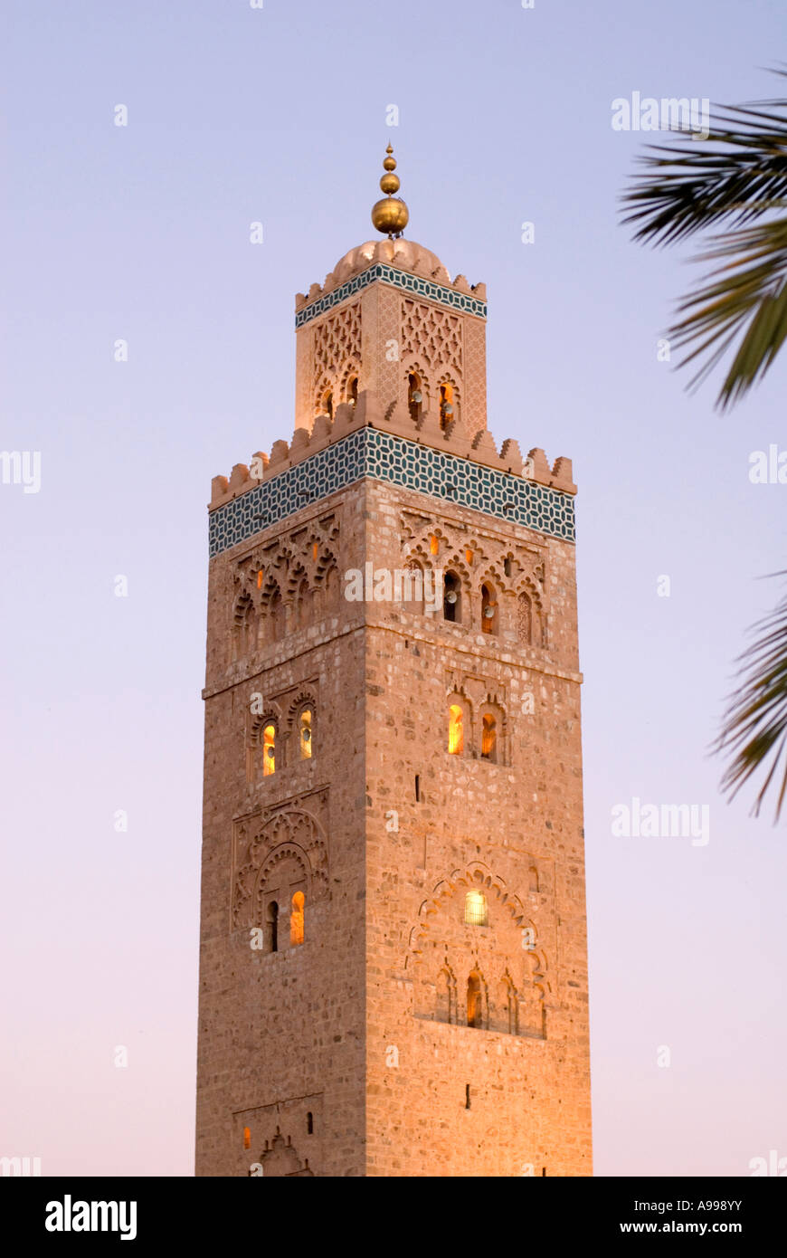 The Koutoubia Mosque in Marrakesh Morocco Stock Photo - Alamy