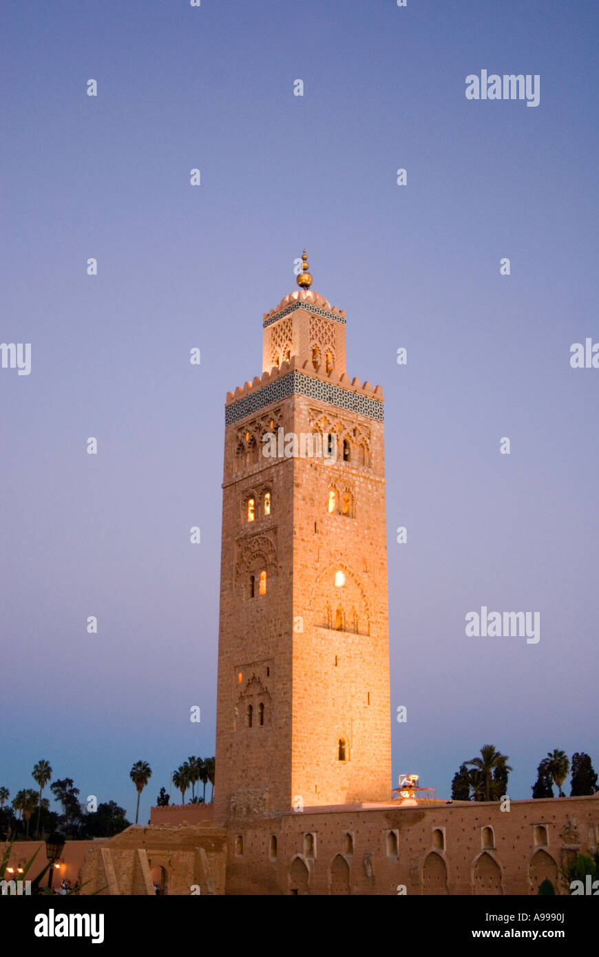 The Koutoubia Mosque in Marrakesh Morocco Stock Photo - Alamy