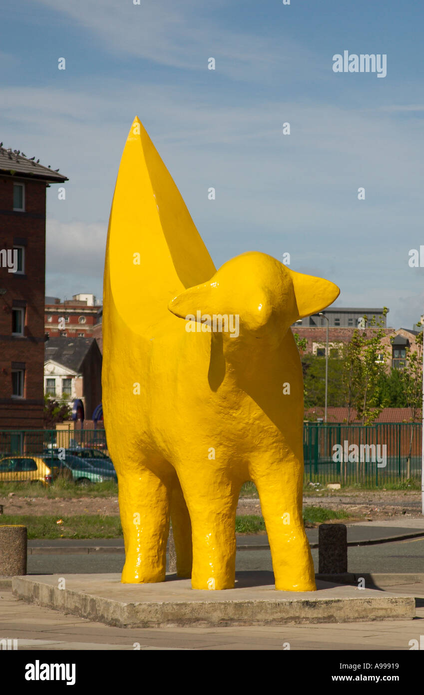 Super yellow lamb banana Stock Photo - Alamy