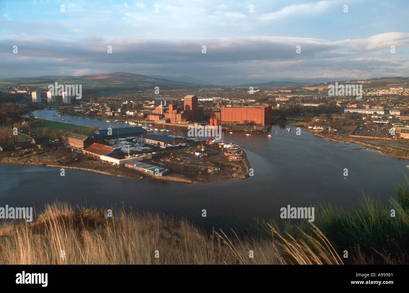 Dumbarton harbour hi-res stock photography and images - Alamy