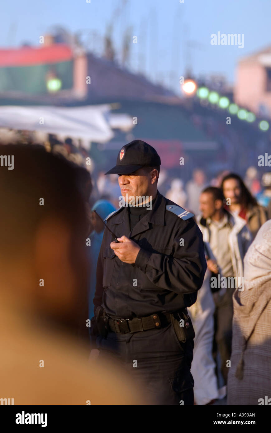 Marrakesh police hi-res stock photography and images - Alamy