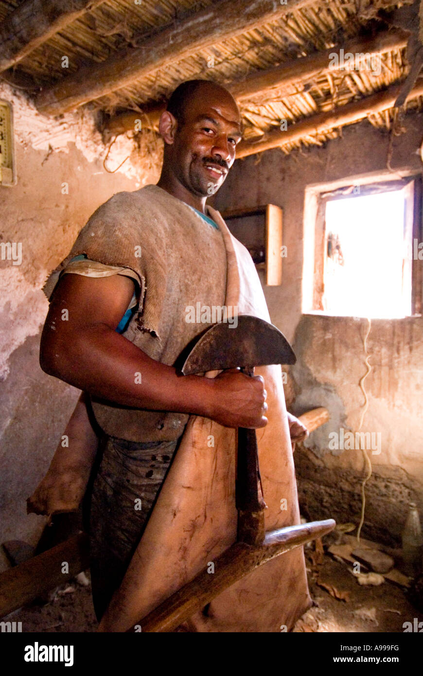 Hide scraping hi-res stock photography and images - Alamy