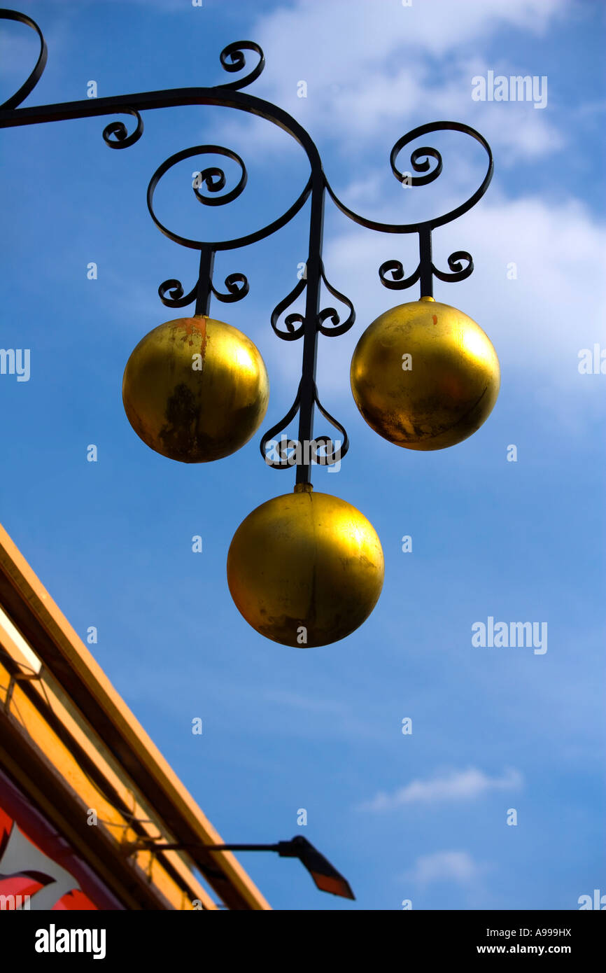 Pawnbroker sign hi-res stock photography and images - Alamy