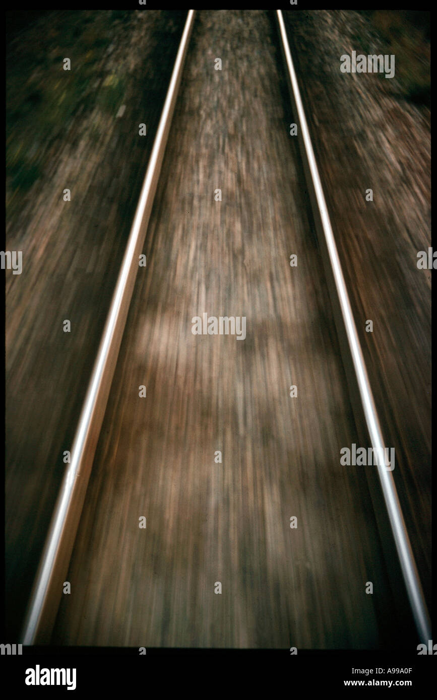 train track forward Stock Photo - Alamy