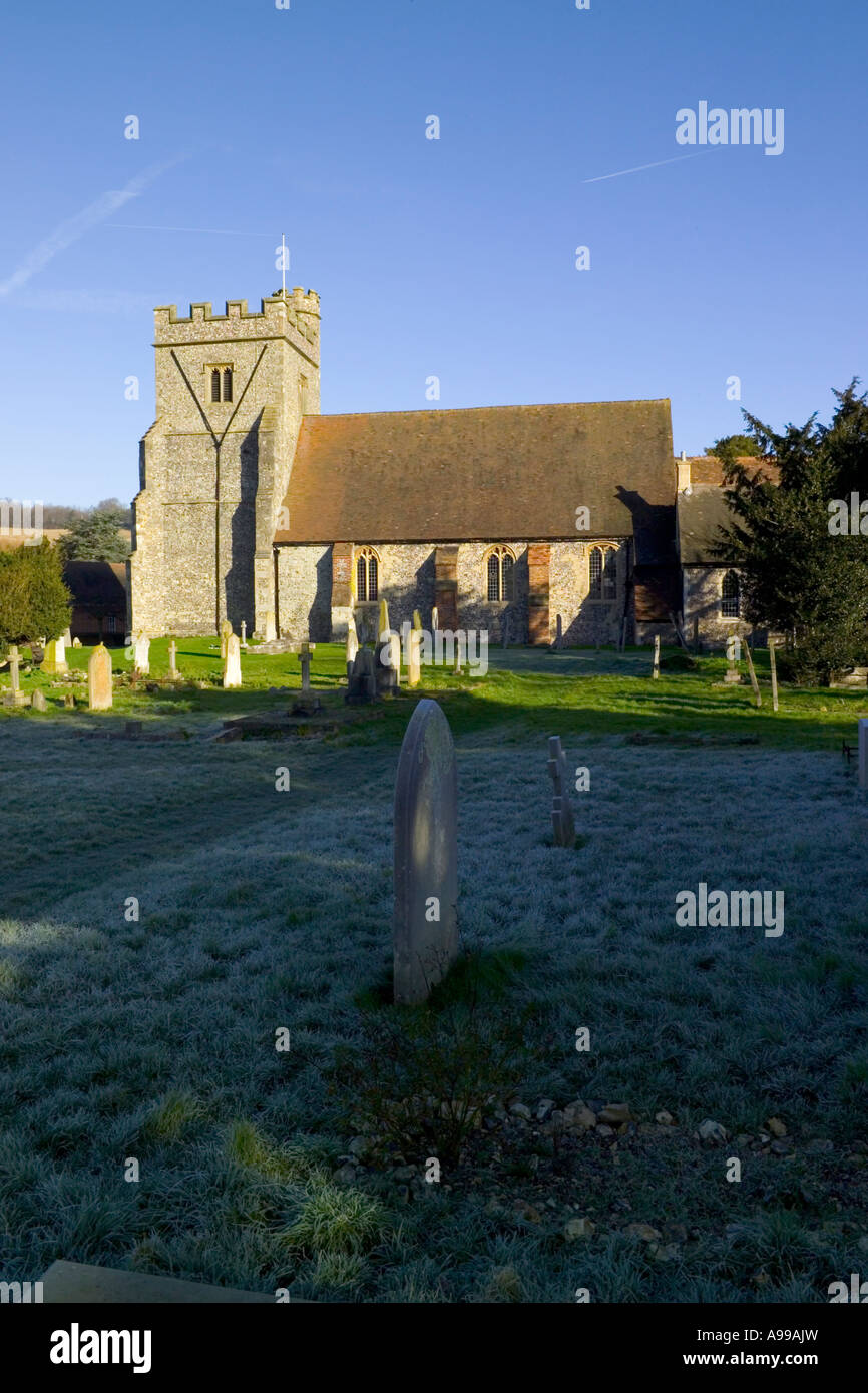St Peter and St Paul Farningham Kent Stock Photo - Alamy
