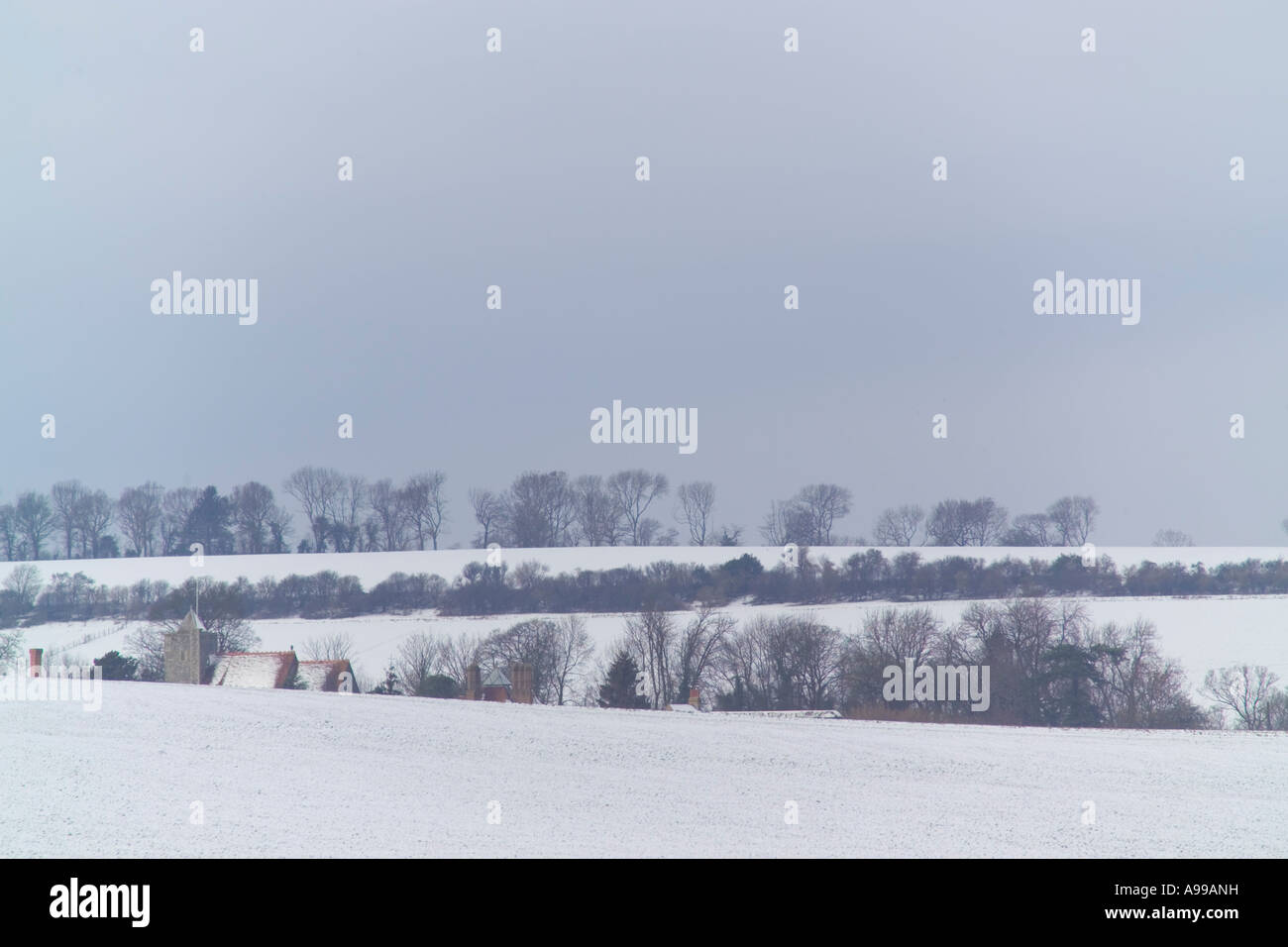 Kent uk snow hill hi-res stock photography and images - Alamy