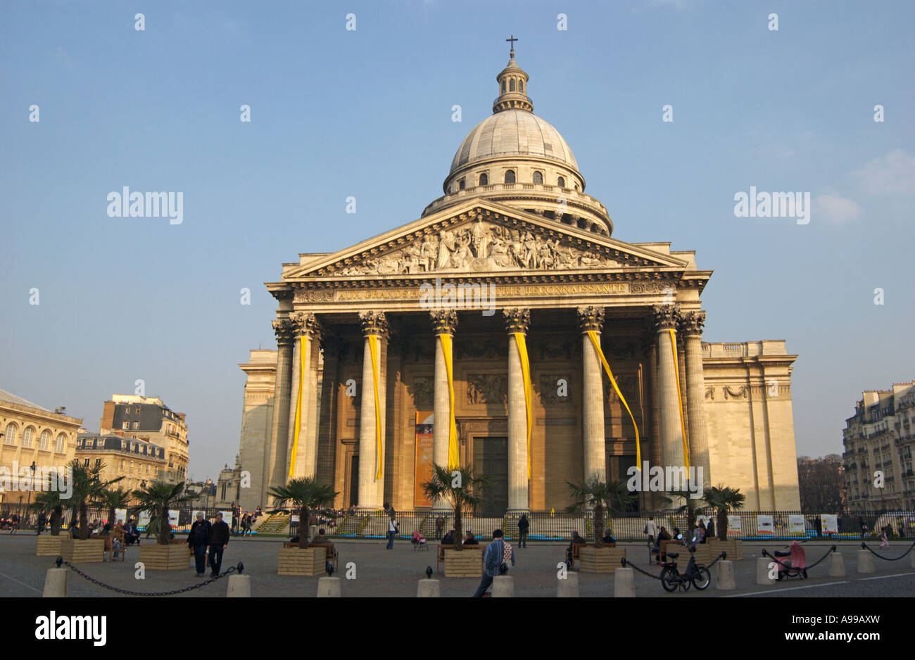 Dome of the Pantheon Building, Paris, France Stock Photo - Alamy