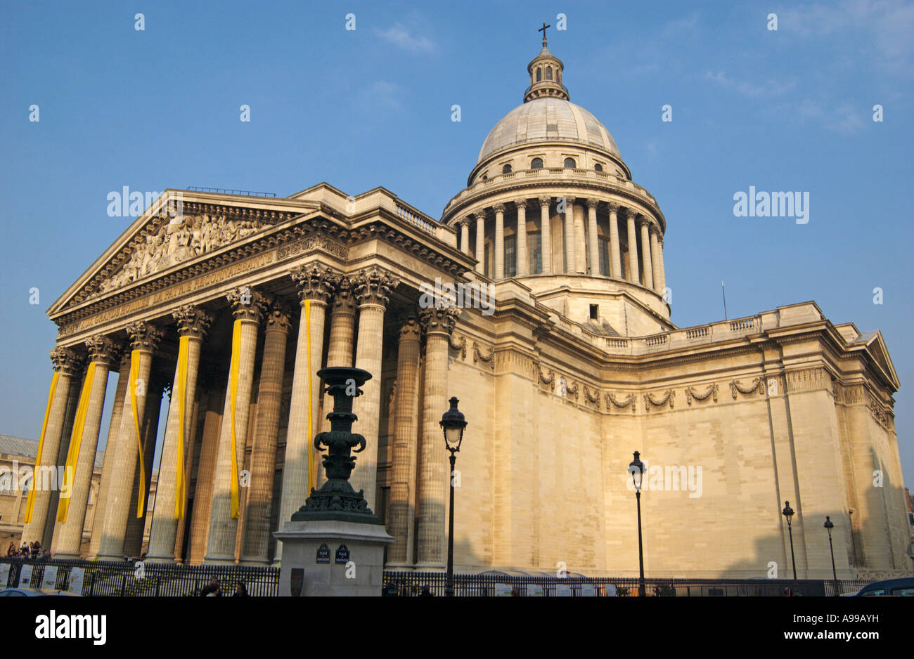 Dome of the Pantheon Building, Paris, France Stock Photo - Alamy