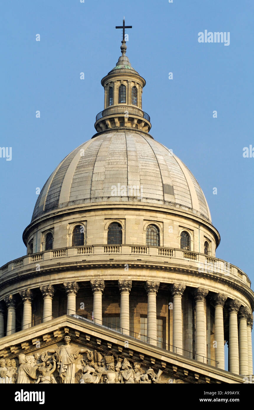 Dome of the Pantheon Building, Paris, France Stock Photo - Alamy
