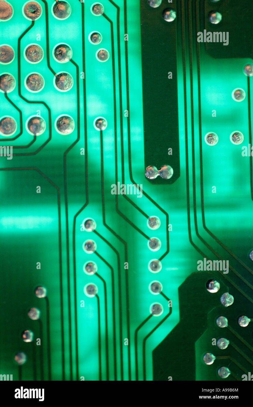 TRANSLUCENT COMPUTER MOTHERBOARD Stock Photo - Alamy