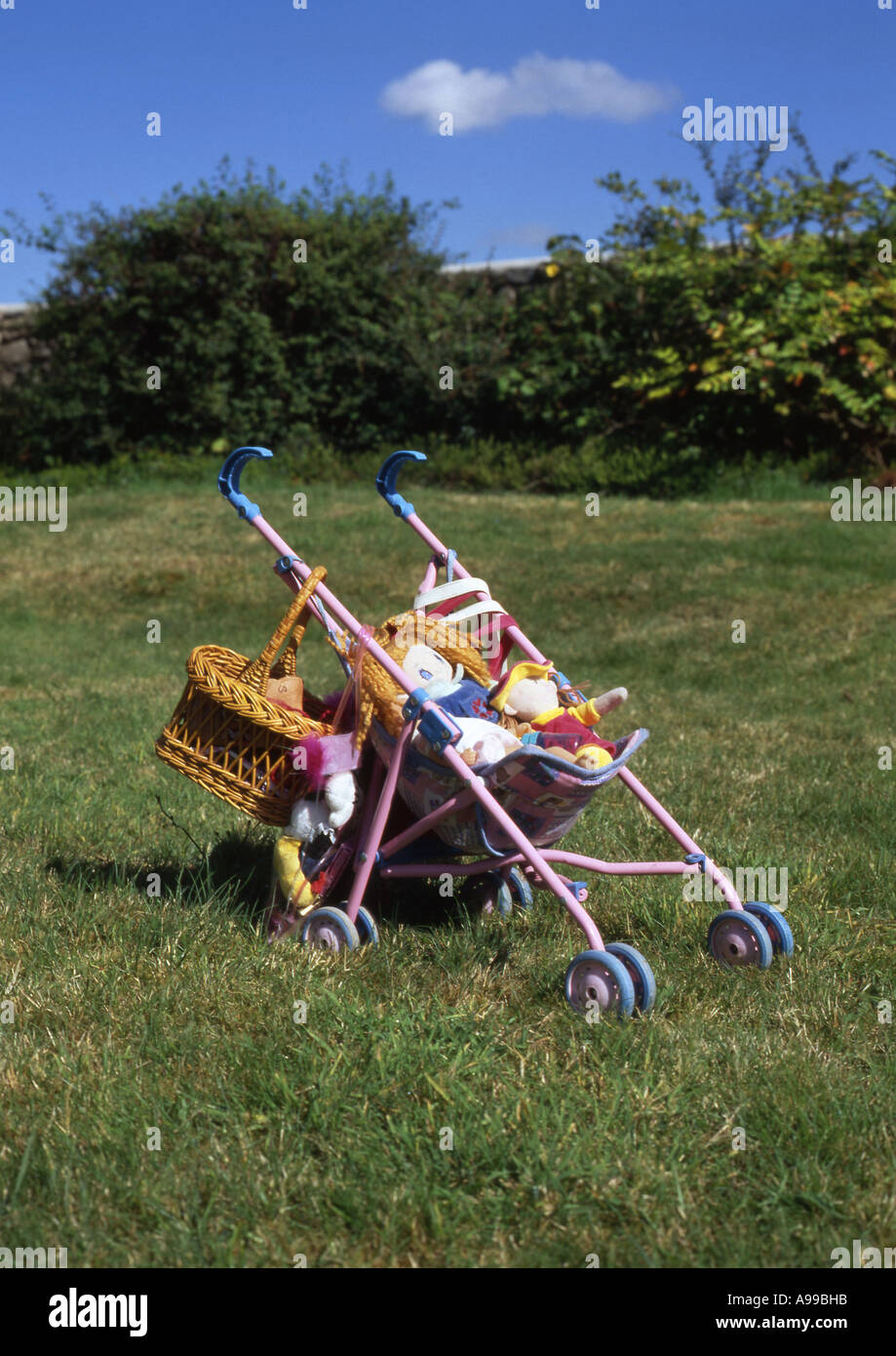 Pram outside alone hi-res stock photography and images - Alamy