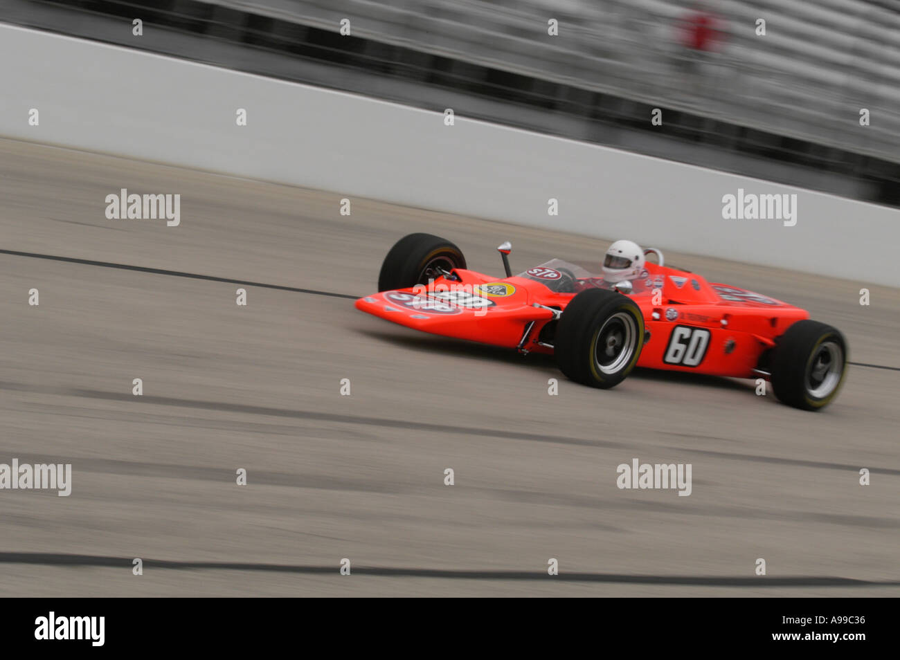 1968 STP Lotus 56 Turbine owned by Bruce Linsmeyer and driven here at ...