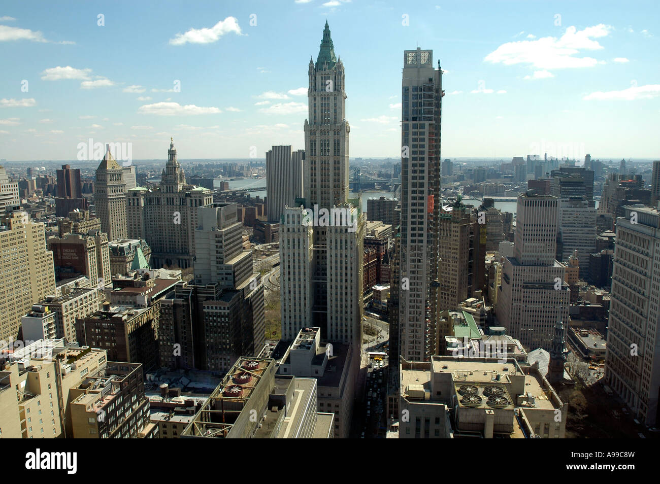 Woolworth building construction hi-res stock photography and images - Alamy
