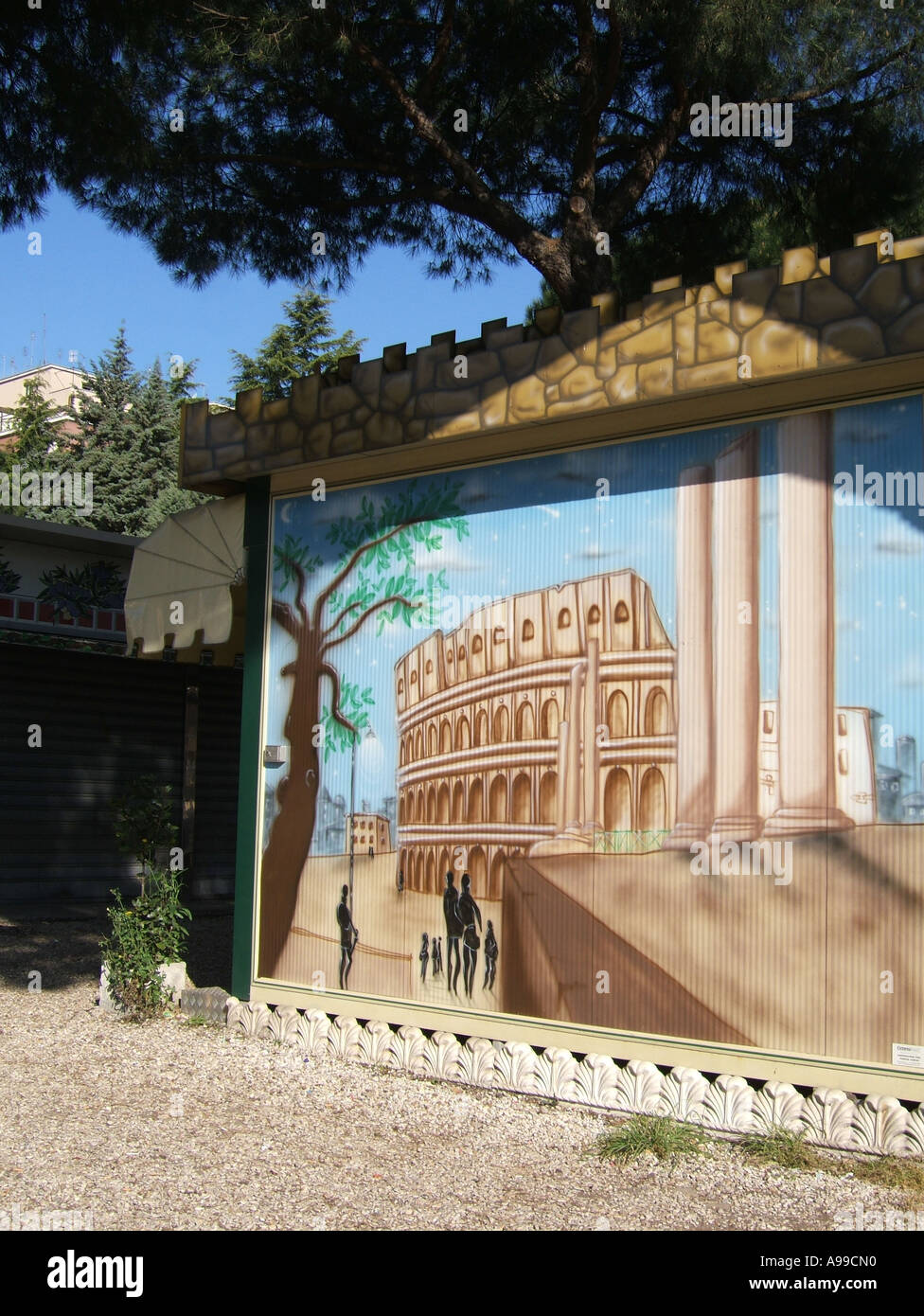 Mural amphitheatre hi-res stock photography and images - Alamy