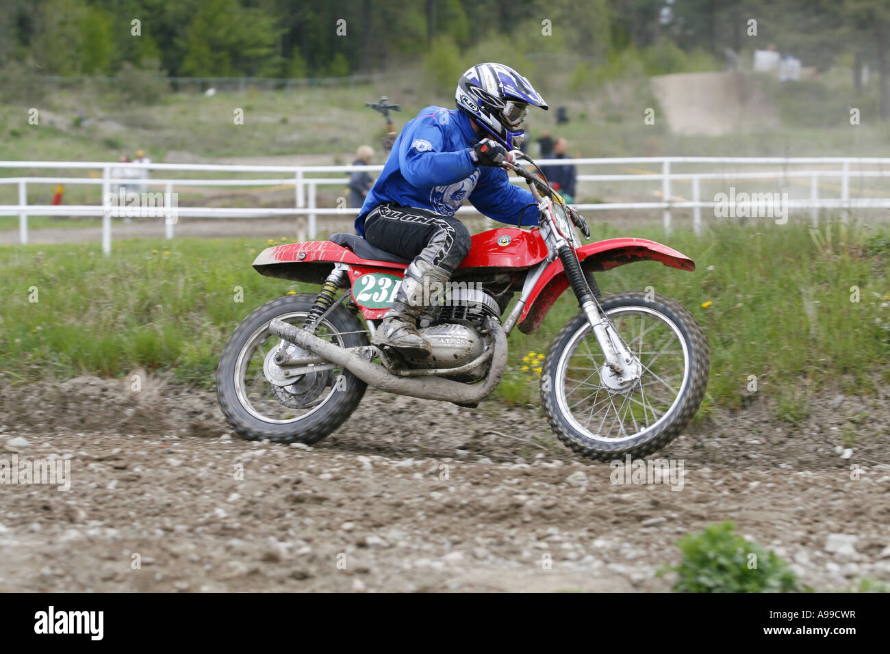 Motocross racetrack hi-res stock photography and images - Alamy