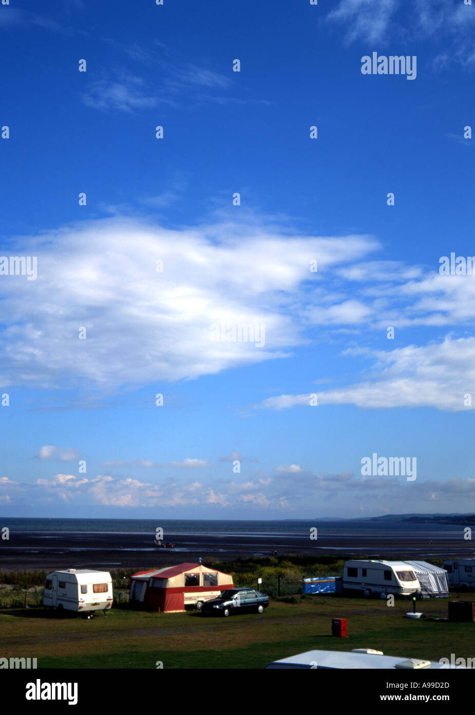 Sands caravan and camping park scotland hi-res stock photography and ...