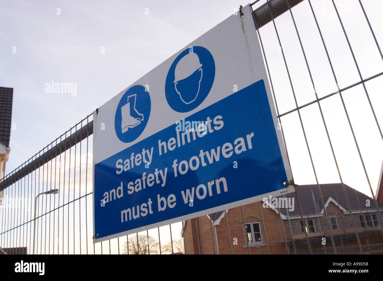 Safety Equipment Sign Stock Photo - Alamy