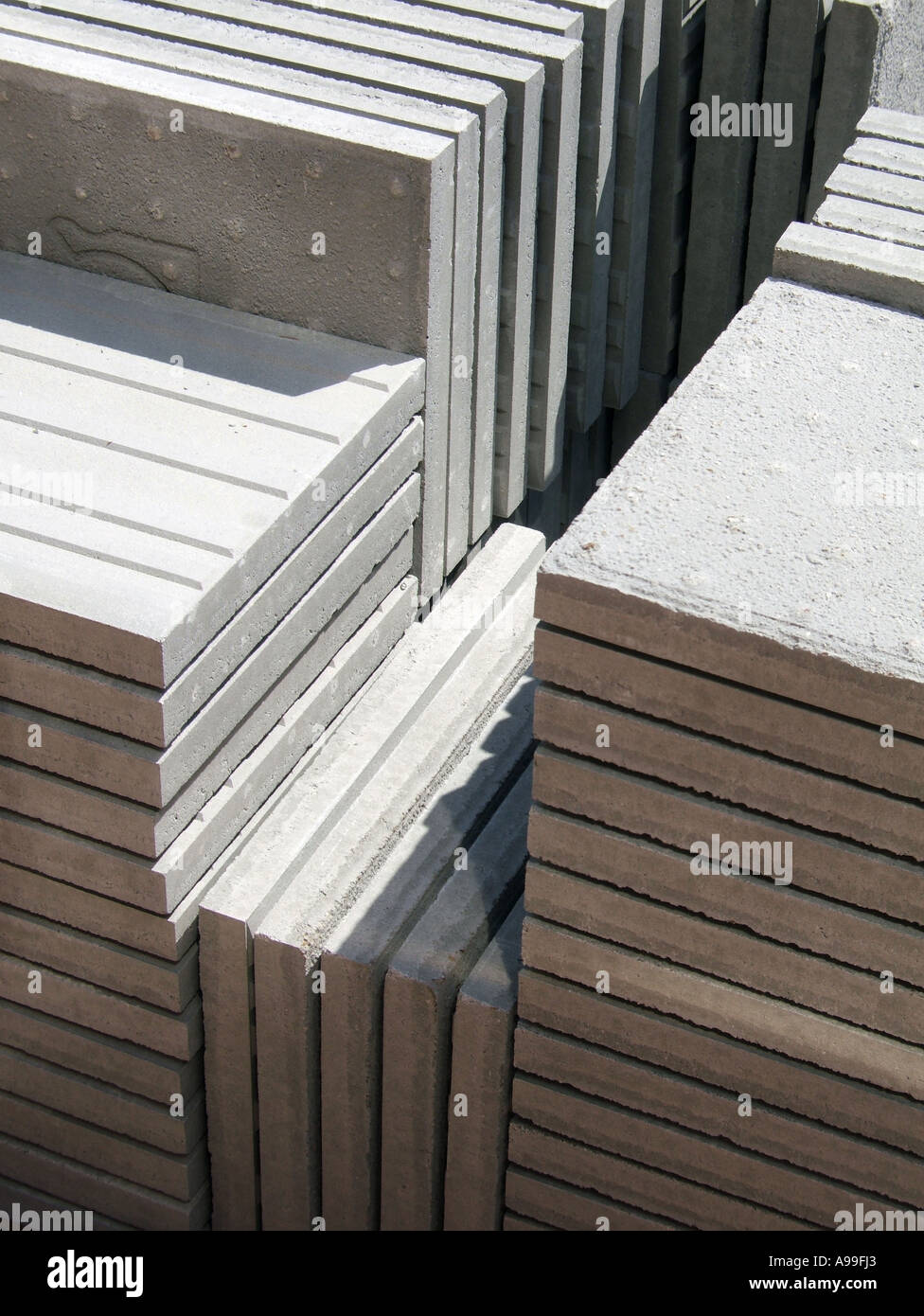 pile of stone slabs on building site Stock Photo - Alamy