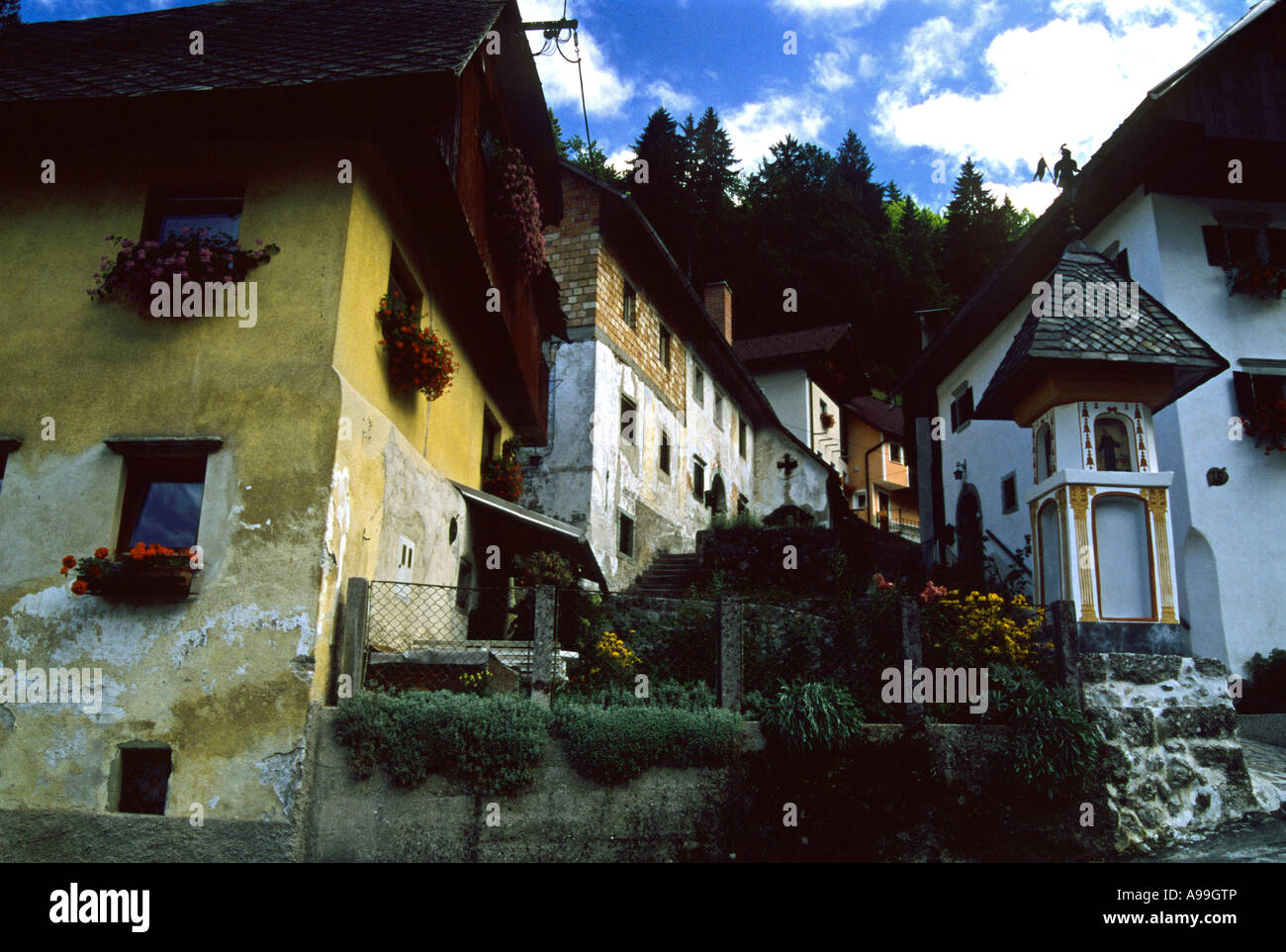 Slovenia - Kropa Stock Photo - Alamy