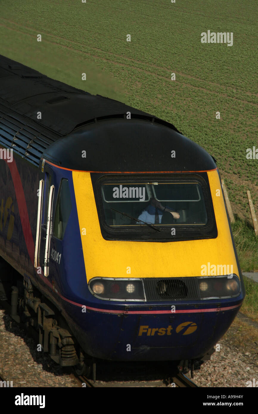 First Great Western High Speed Passenger Train Stock Photo - Alamy