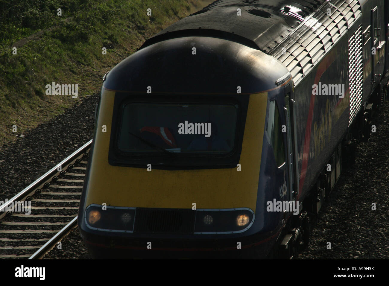 First Great Western High Speed Passenger Train Stock Photo - Alamy