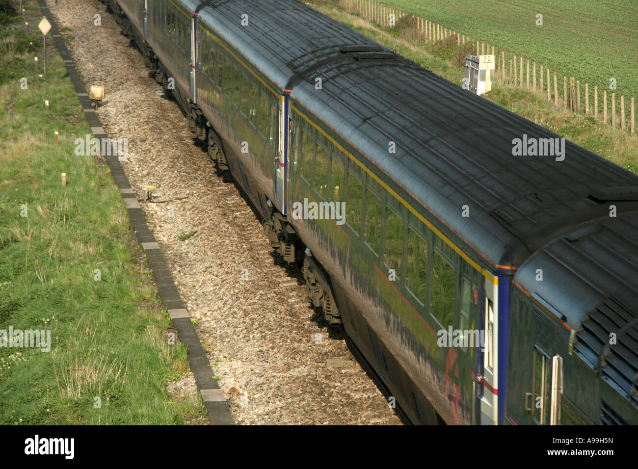 First Great Western High Speed Passenger Train Stock Photo - Alamy