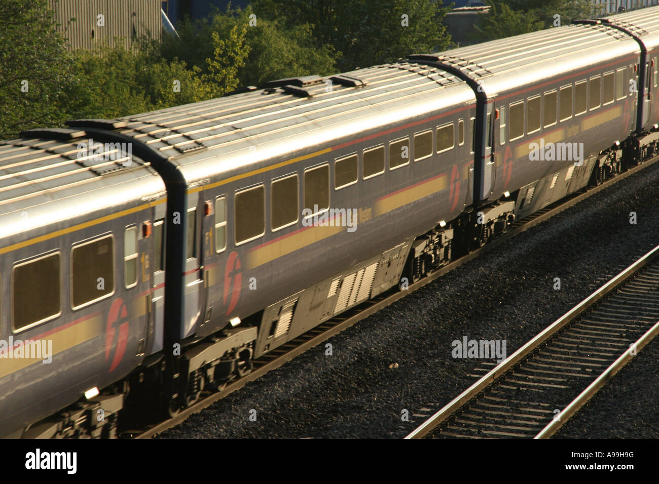 First Great Western High Speed Passenger Train Stock Photo - Alamy