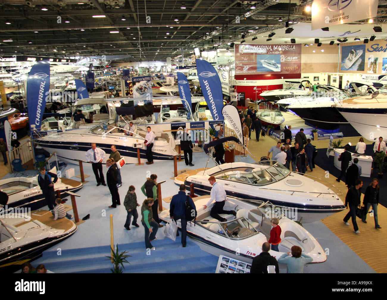 Indoor boat show hi-res stock photography and images - Alamy