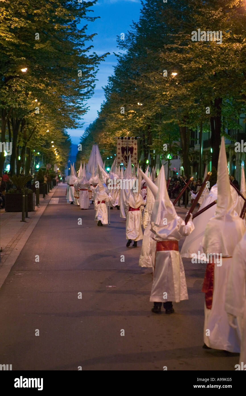 Our Lady of Sorrows Easter religious procession during Semana Santa ...