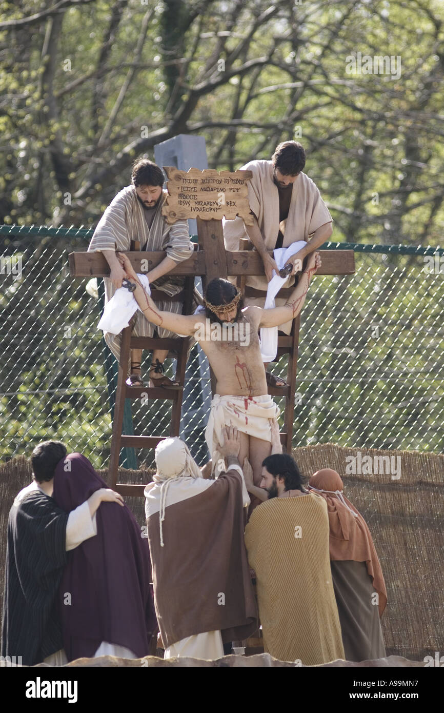 Jesus Being Removed From The Cross High Resolution Stock Photography ...
