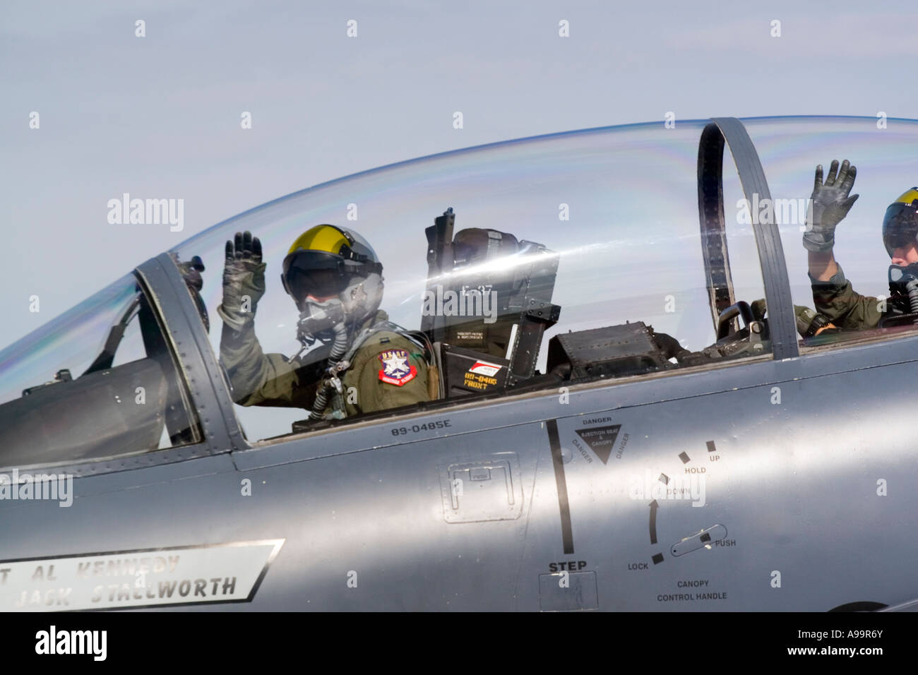 F-15 Strike Eagle air to ground attack aircraft Stock Photo - Alamy