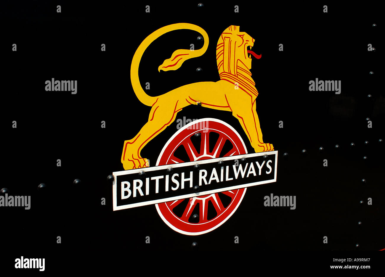 British railways lion wheel logo hi-res stock photography and images ...