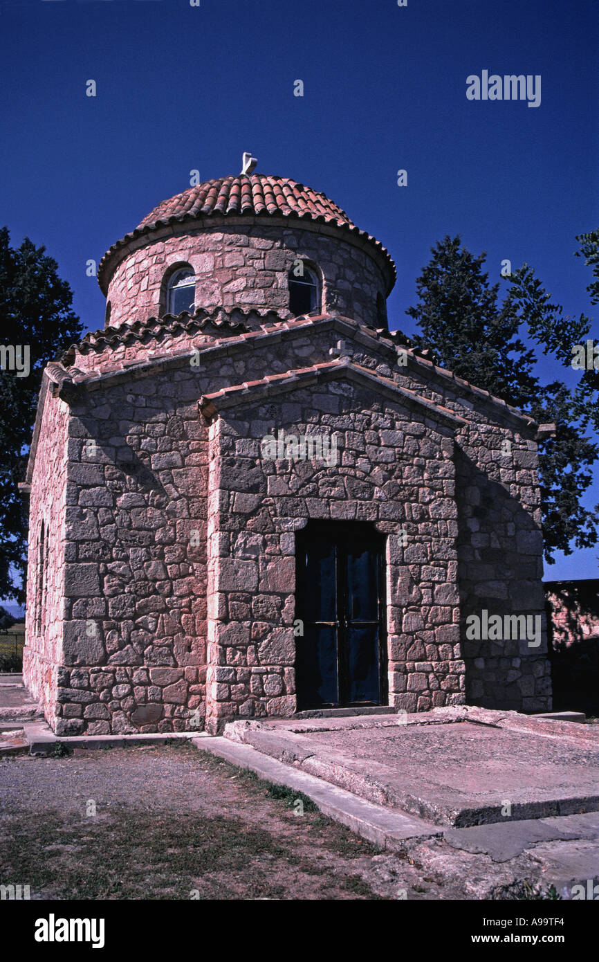North Cyprus tomb of St Barnabas Stock Photo - Alamy