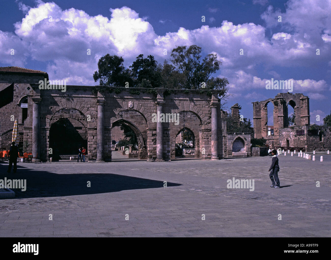 Venetian palace famagusta cyprus hi-res stock photography and images ...