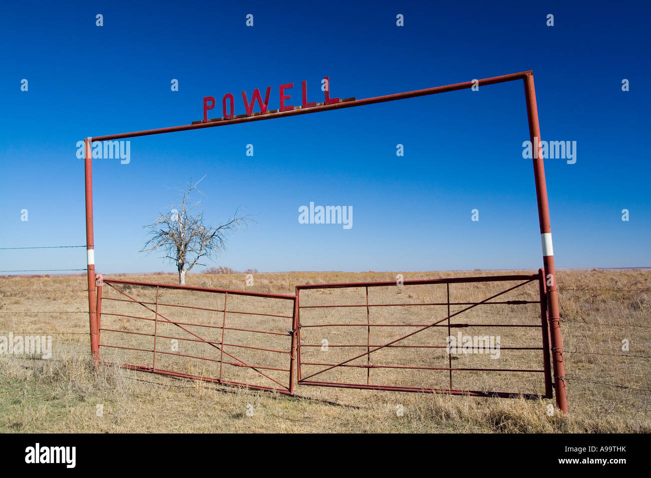 Oklahoma OK USA Osage Indian reservation and Tallgrass Prairie reserve ...