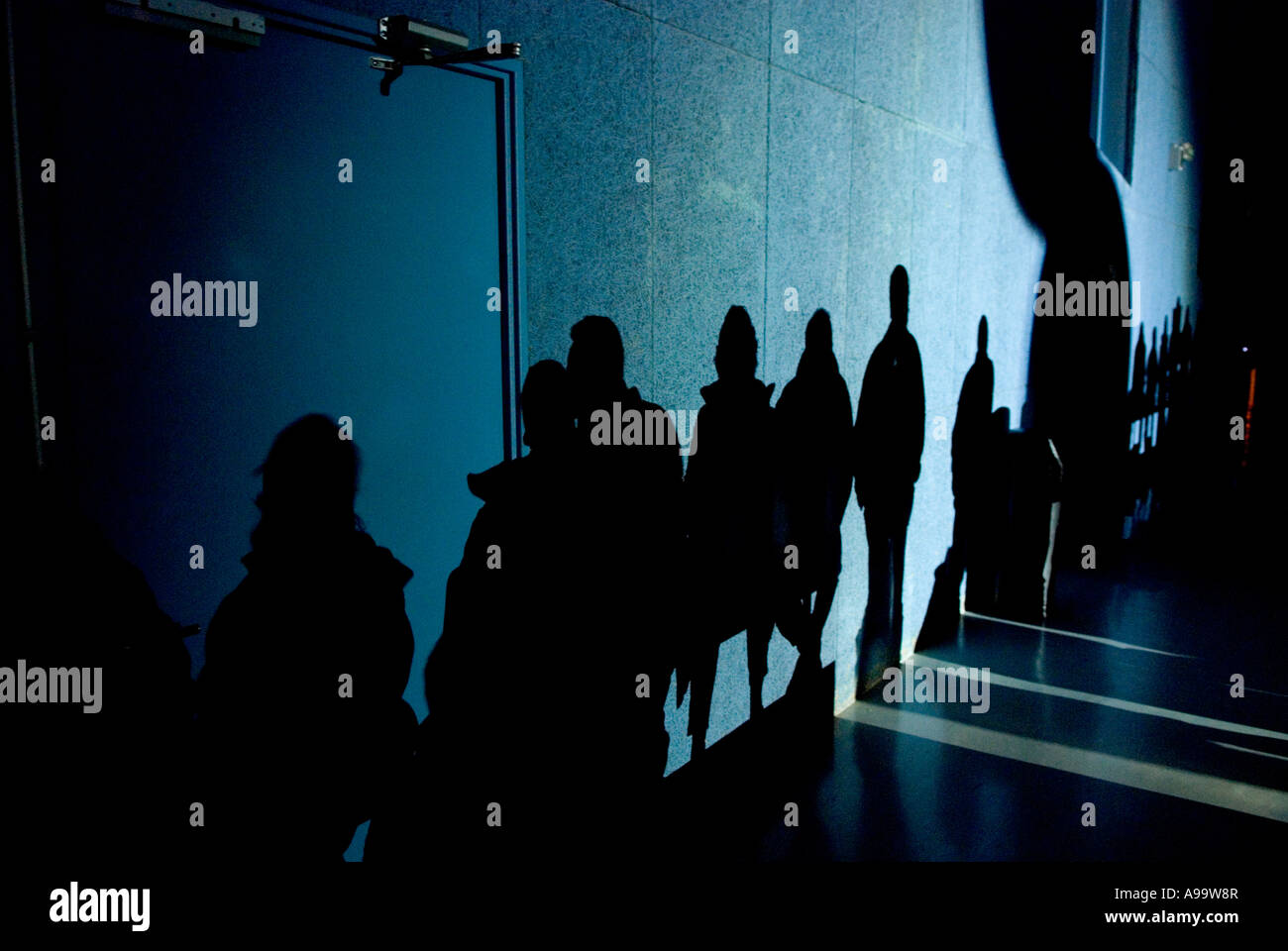 Shadows silhouettes silhouette people atmospheric hi-res stock ...