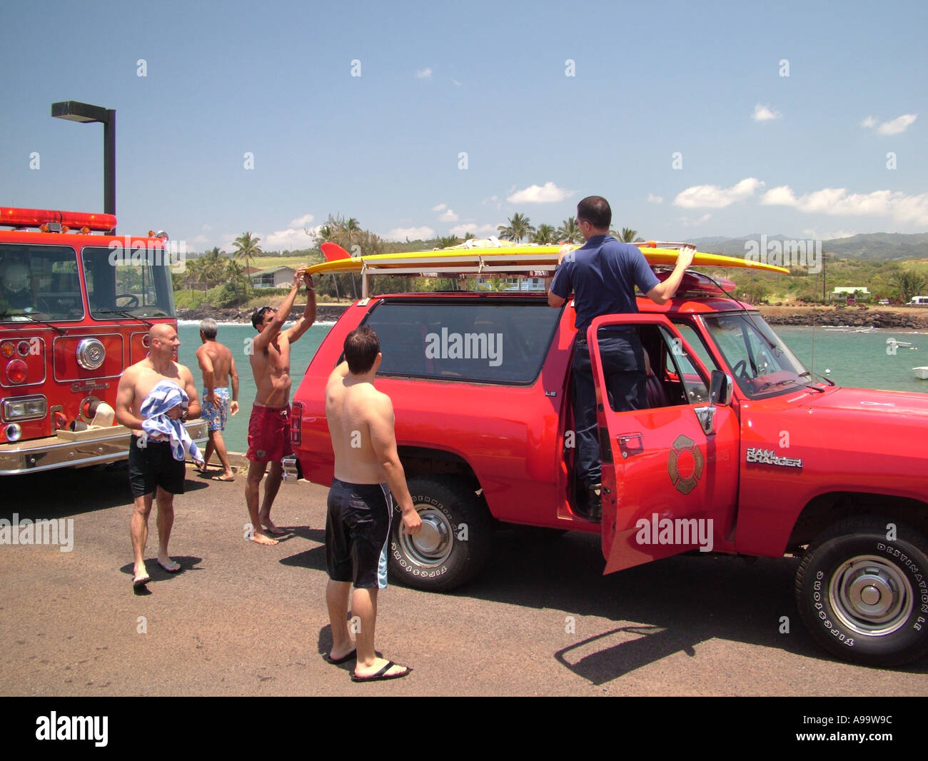 Hawaii fire department hi-res stock photography and images - Alamy