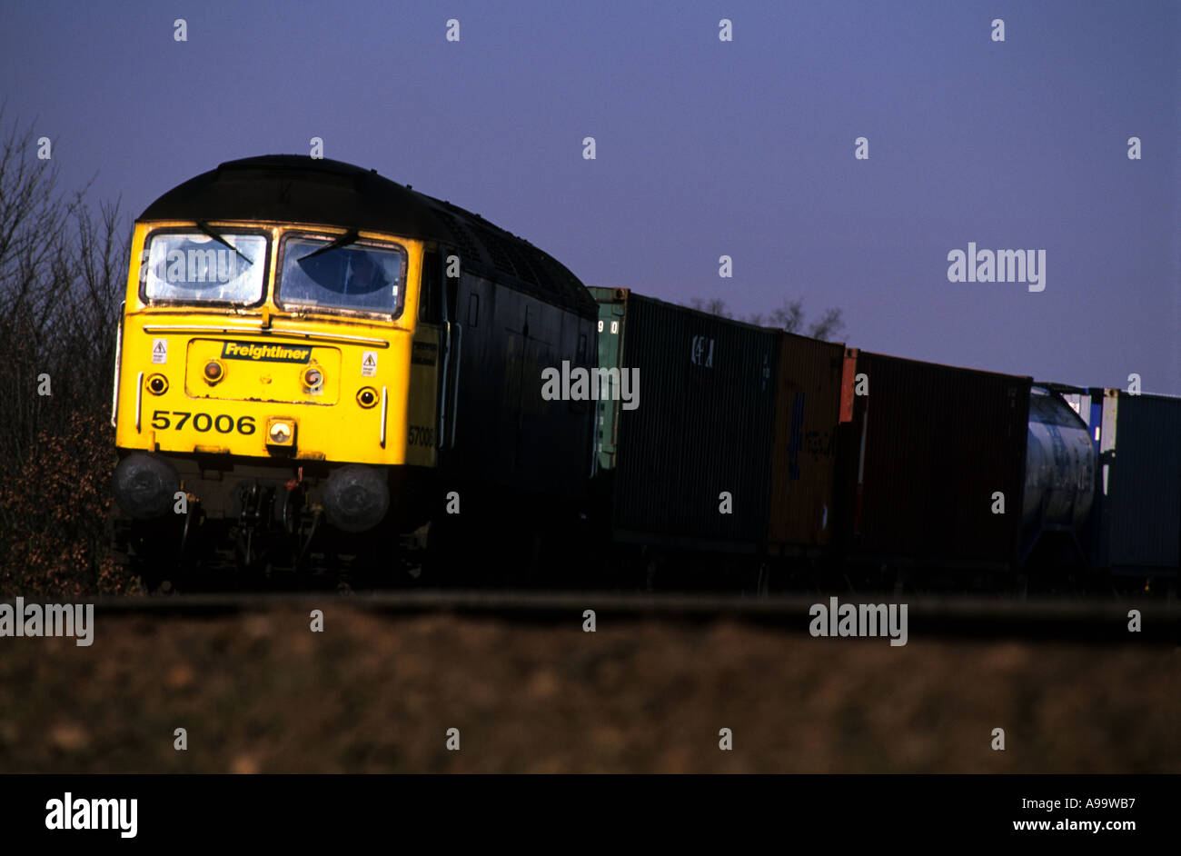 Class 57 diesel locomotive hi-res stock photography and images - Alamy