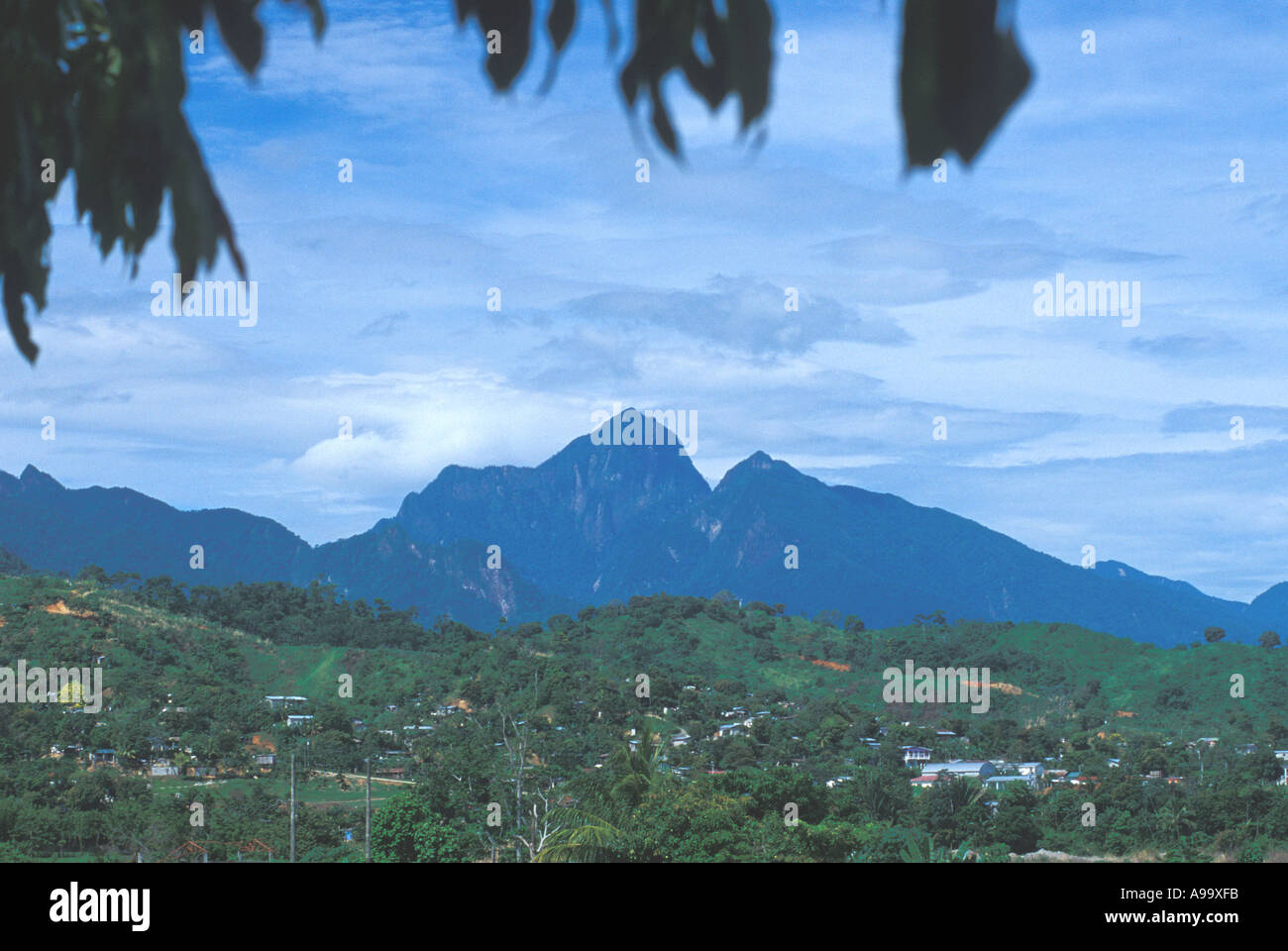 Honduras Pico Bonito National Park Pico Bonito Peak horizontal Stock ...